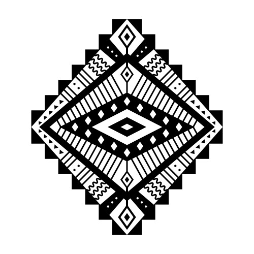 Aztec elements Royalty Free Vector Image - VectorStock