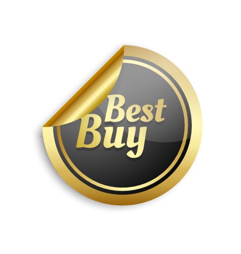 Best buy sticker Royalty Free Vector Image - VectorStock