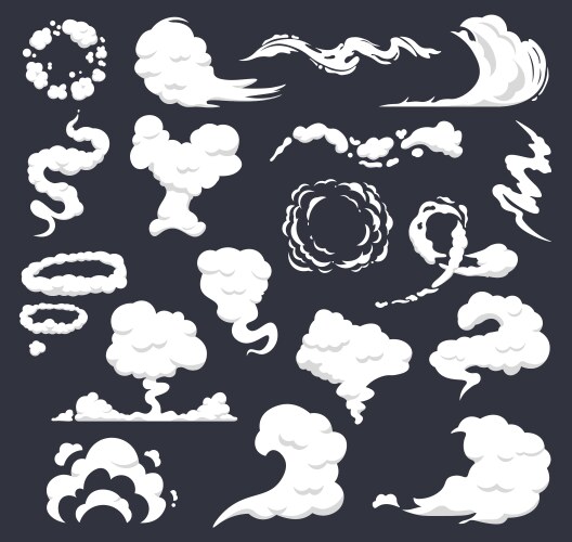Comic Smoke Vector Images (over 8,600)