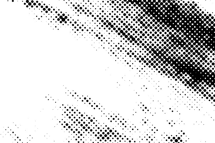 Shatter and destruction halftone effect abstract Vector Image