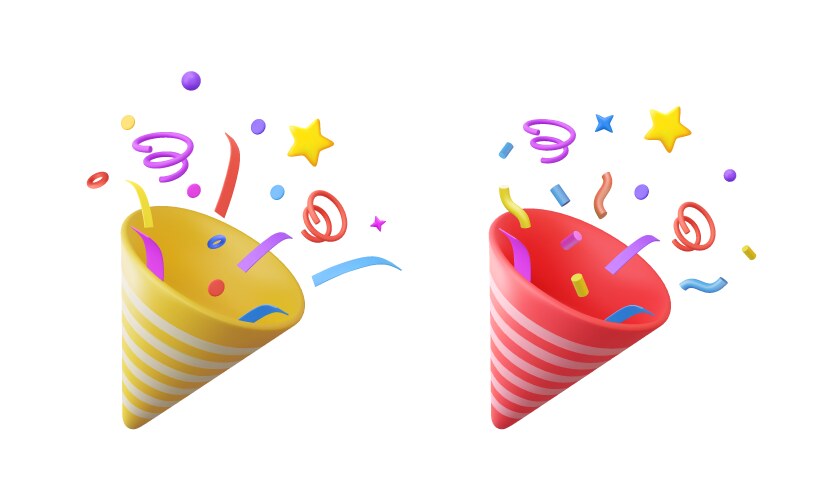 Party Popper Cartoon Vector Images (over 860)