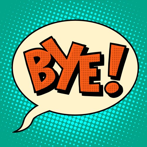 Bye Vector Images (over 7,400)