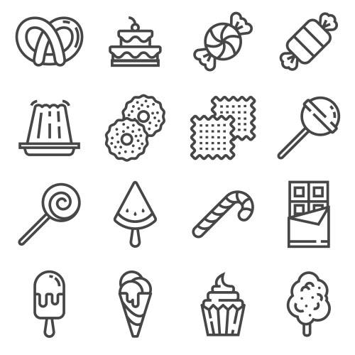 Candy Outline Vector Images (over 39,000)