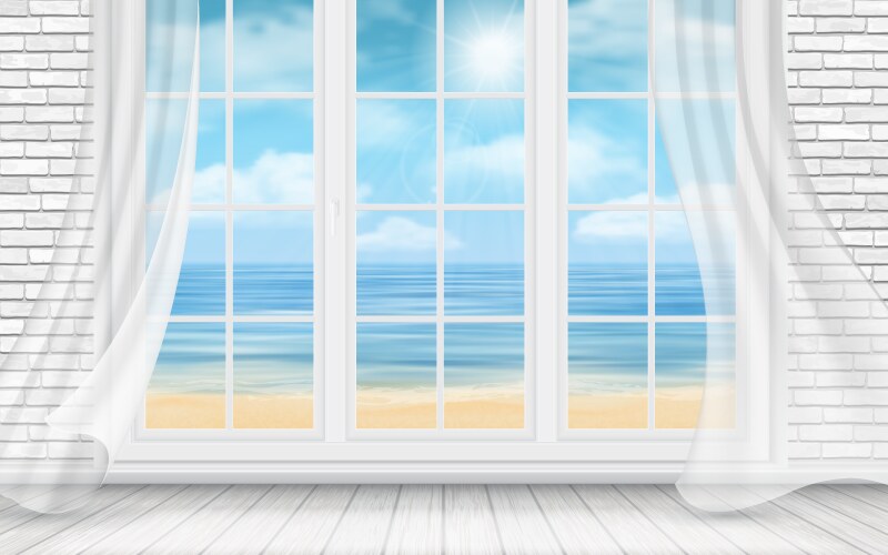 Room with furniture top view Royalty Free Vector Image