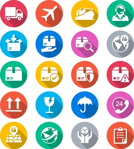 Shipping Icons Vector Images (over 390,000)