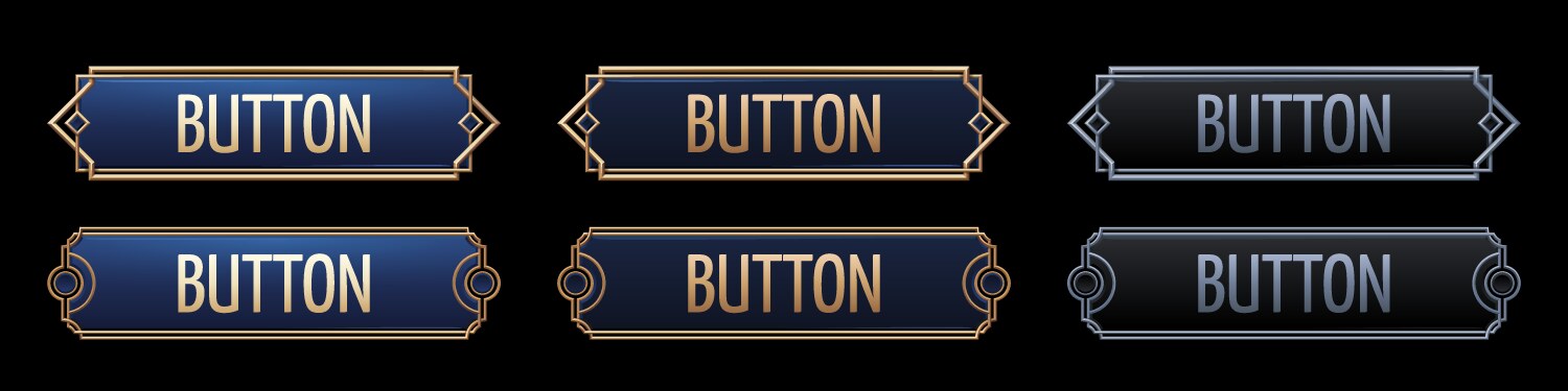 Button Sprite Vector Images (over 230)