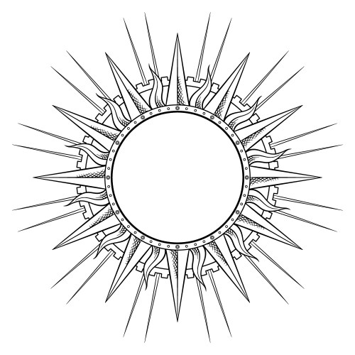 Medieval Sun Vector Images (over 2,600)