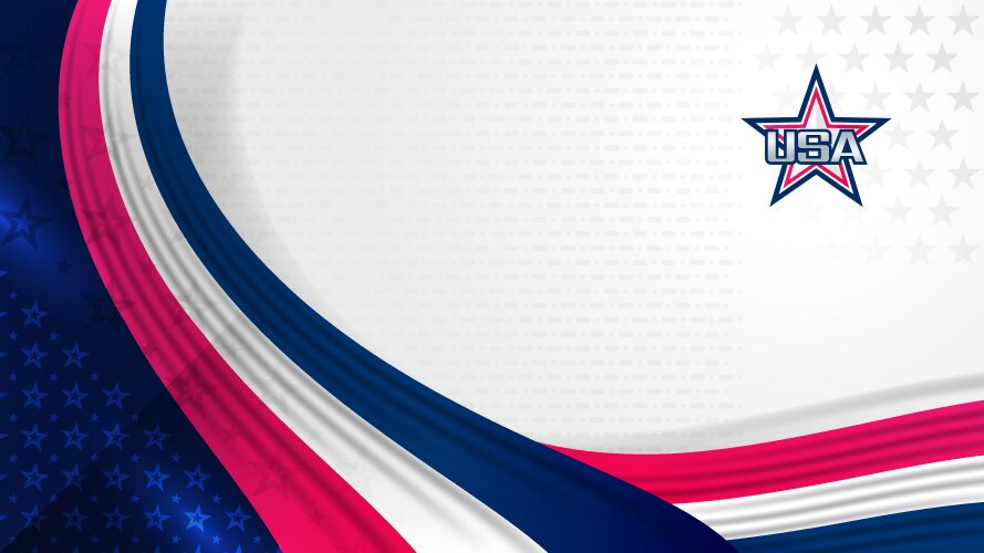 American background design Royalty Free Vector Image