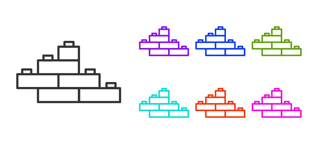 Lego Blocks Outline Vector Images (over 140)