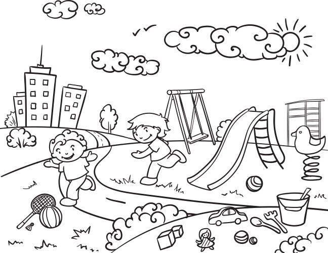 Playground Template Vector Images (over 4,700)
