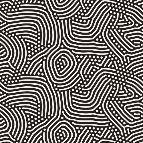 Seamless lines retro pattern Royalty Free Vector Image
