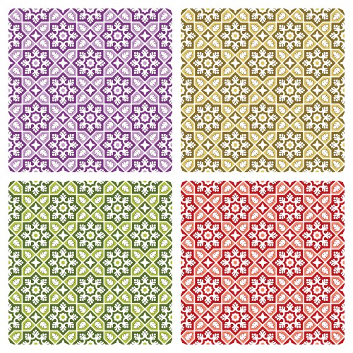 Traditional ajrak pattern Royalty Free Vector Image