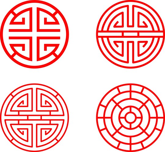 Chinese Circle Frame Vector Images (over 9,100)