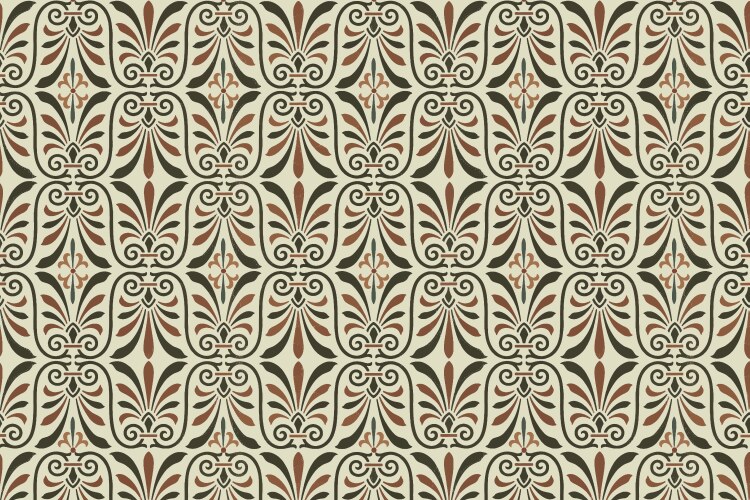 Modern 3d greek seamless pattern patterned Vector Image Modern 3d greek seamless pattern patterned Vector Image