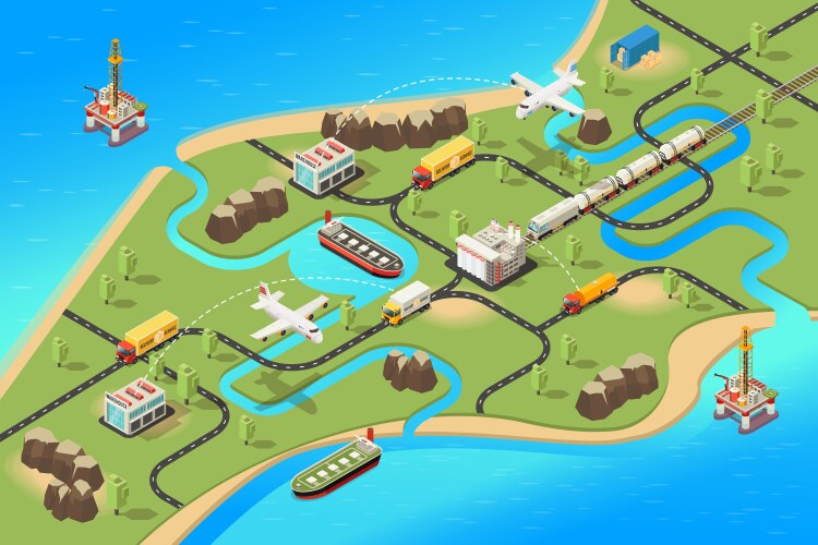 Logistics Map Vector Images (over 21,000)