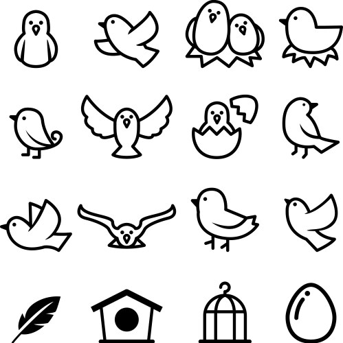 Bird Outline Vector Images (over 73,000)