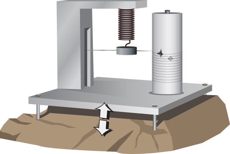Earthquake Wave Seismograph Vector Images (over 720)