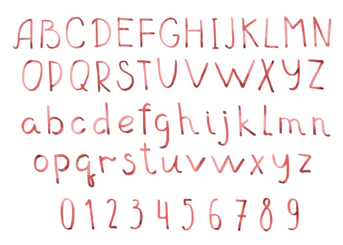 Red Alphabet Vector Images (over 54,000)