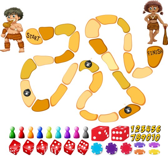 Game objects Royalty Free Vector Image - VectorStock