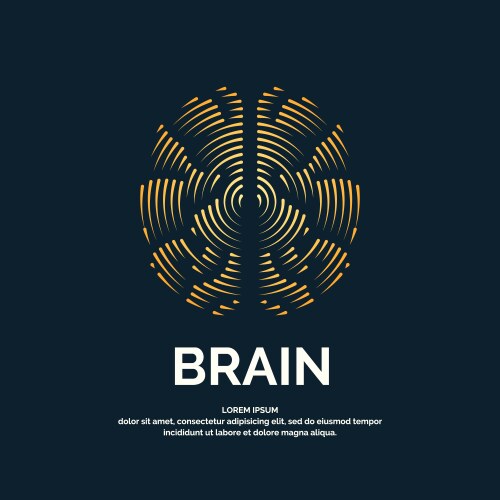 Maze brain Royalty Free Vector Image - VectorStock