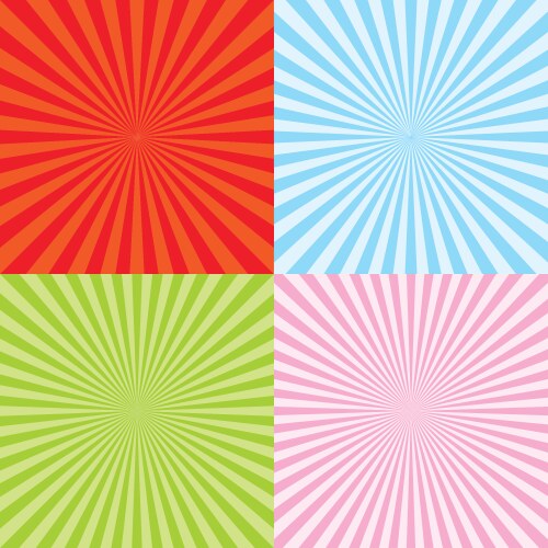 Purple radial rays abstract background Royalty Free Vector