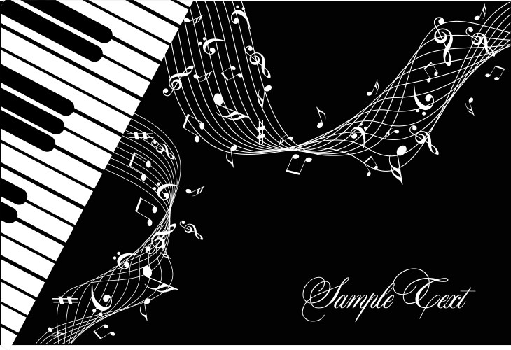 Letters Musical Notes Vector Images (over 4,300)