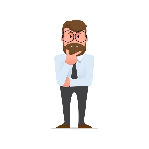 Man Thinking Cartoon Vector Images (over 19,000)