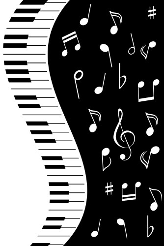 Music notes Royalty Free Vector Image - VectorStock