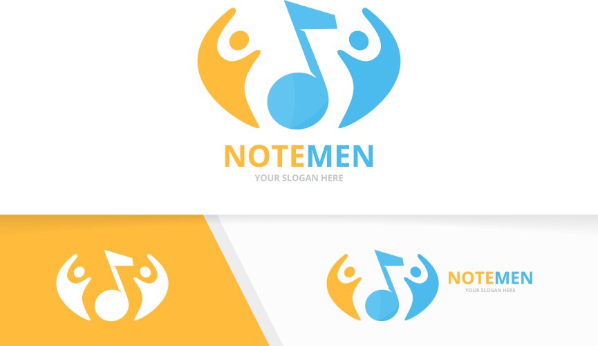 Community colorful logo template Royalty Free Vector Image