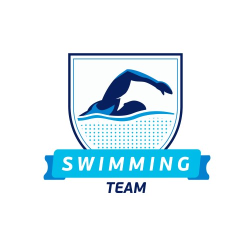 Swim team cartoon Royalty Free Vector Image - VectorStock