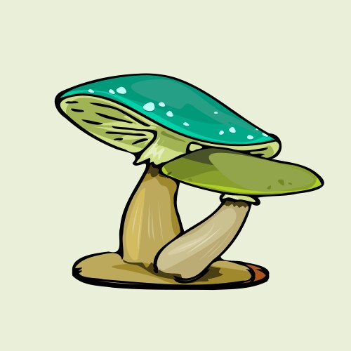 Button Mushroom Vector Images (over 2,300)