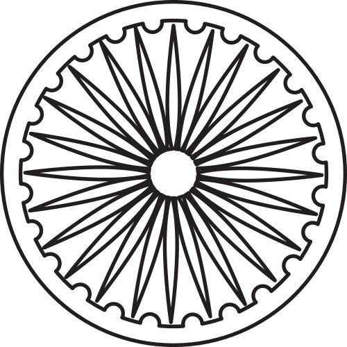 Ashoka emblem Vector Images & Graphics for Commercial Use | VectorStock