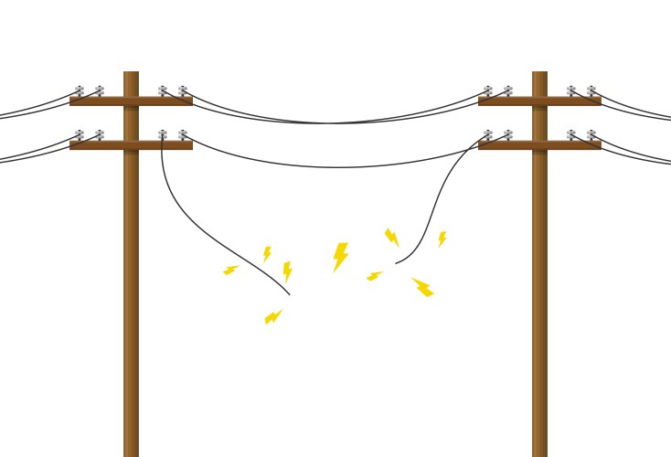 Electric pole Royalty Free Vector Image - VectorStock