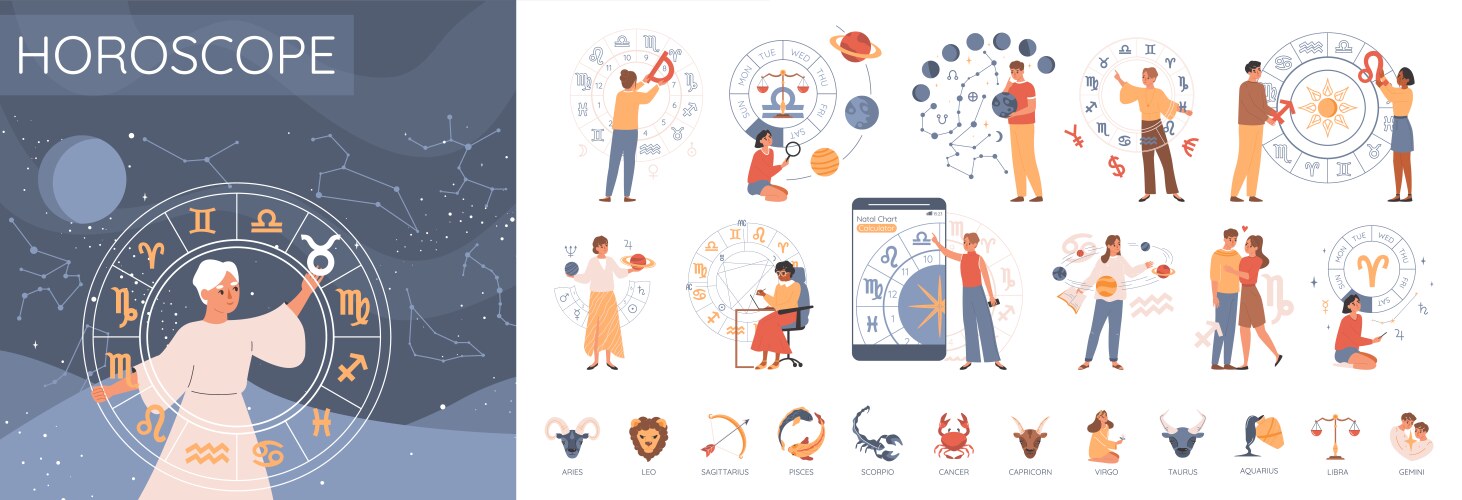 Horoscope Vector Images (over 77,000)