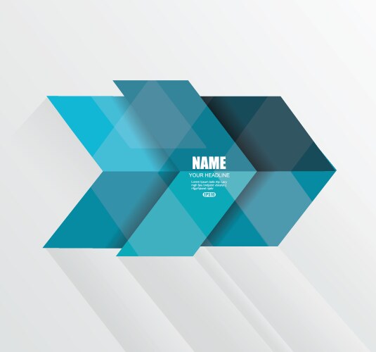 Web page design from modern spiral banners Vector Image