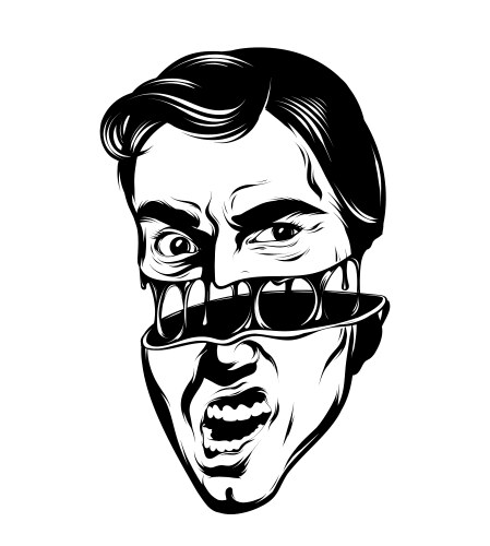 Man Screaming Vector Images (over 7,900)