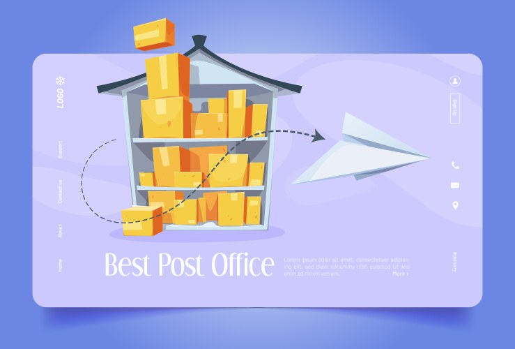 Cartoon Post Office Vector Images (over 5,900)