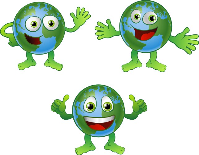 Cartoon world Royalty Free Vector Image - VectorStock