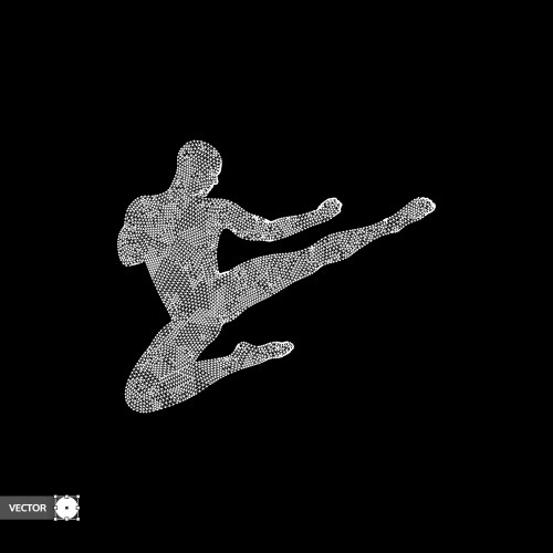 Karate Kick Vector Images (over 6,400)