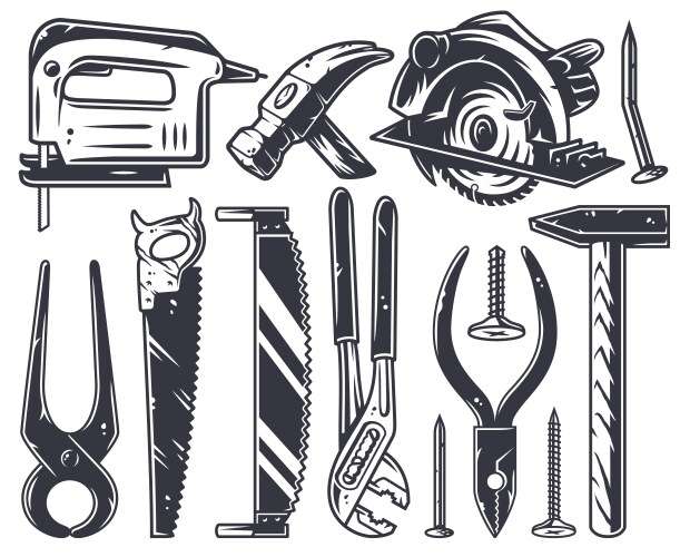 Carpentry Tools Vector Images (over 59,000)