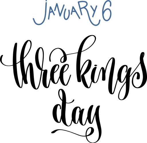 Letter to the three kings Royalty Free Vector Image