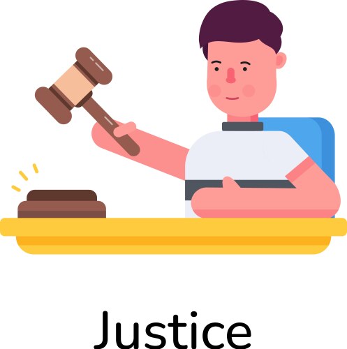 Justice Royalty Free Vector Image - VectorStock