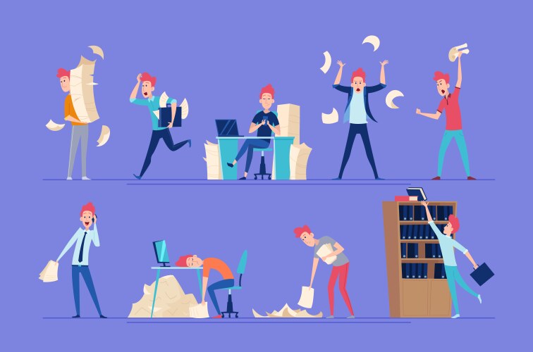 Business Unorganized Vector Images (over 360)