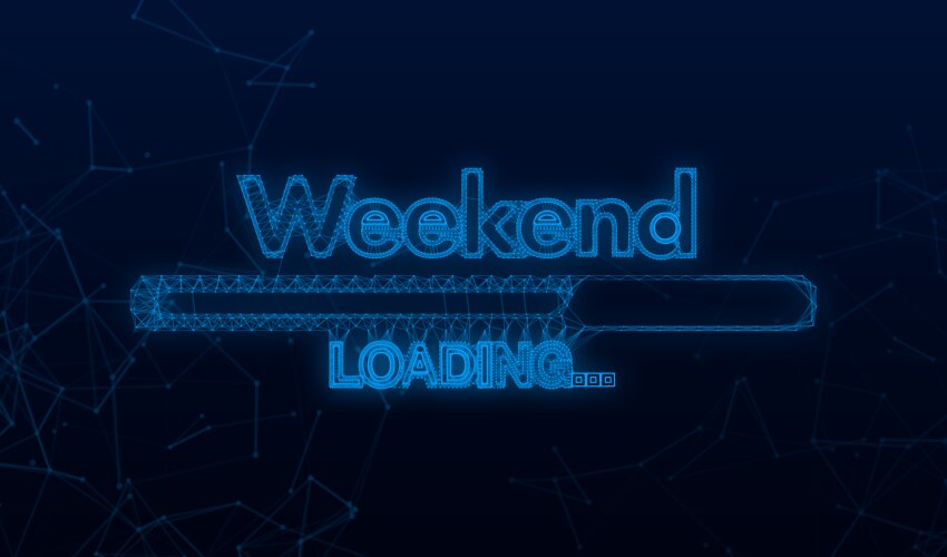 Weekend Loading Vector Images (over 290)