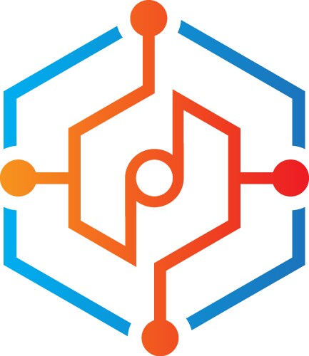 Signal technology logo Royalty Free Vector Image