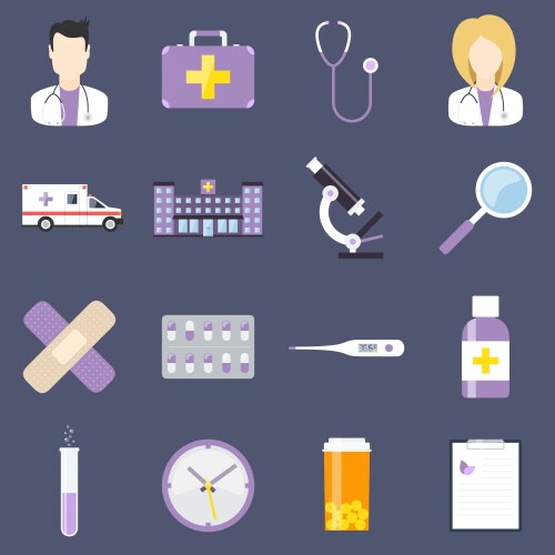 Medical Icon Pack Vector Images (over 53,000)