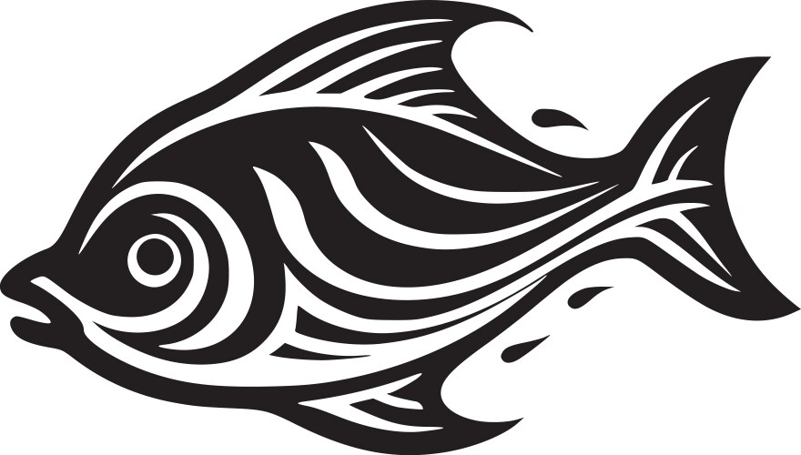 Bass Fishing Black and White Vector Images (over 2,300)