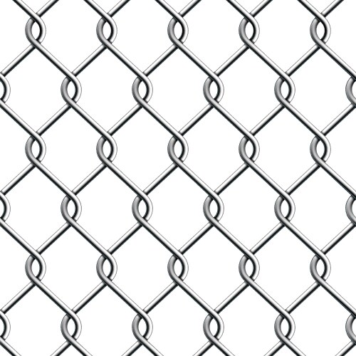 Chain-link fence seamless Royalty Free Vector Image