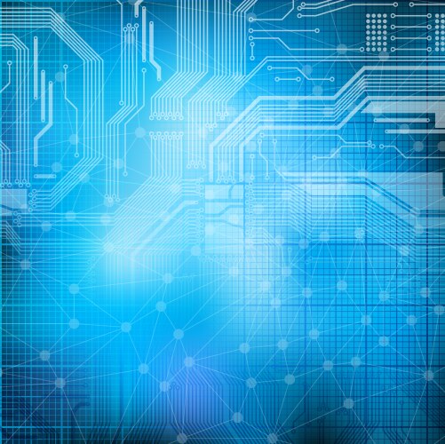 Technology theme background Royalty Free Vector Image