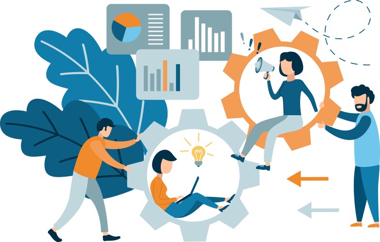 Teamwork Vector Images (over 470,000)